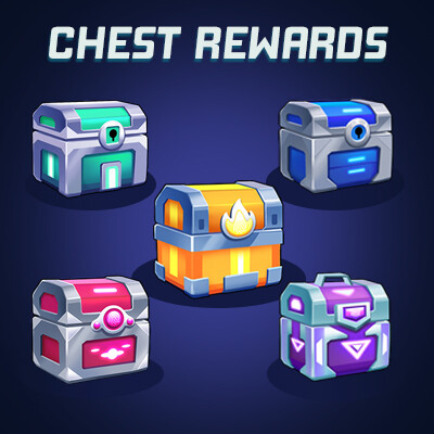 ArtStation - Rush to Crush Chest Rewards
