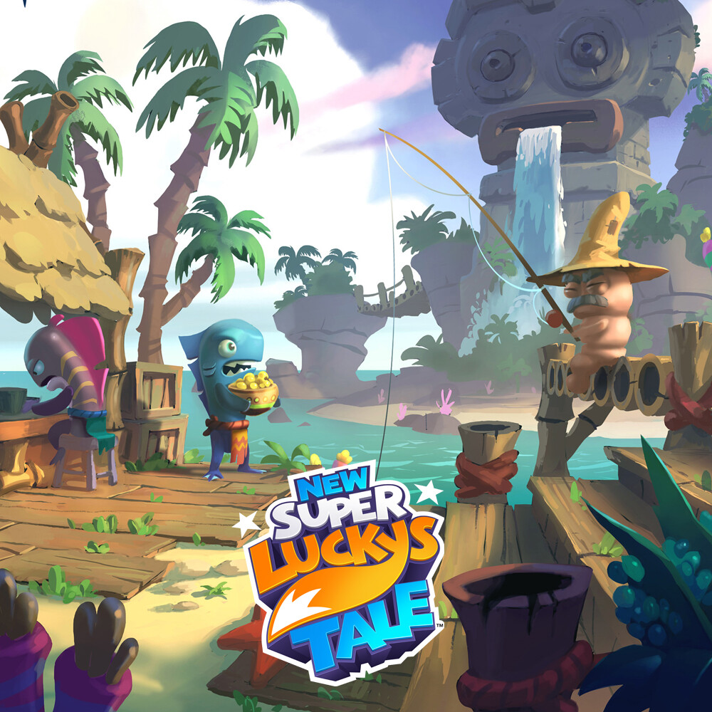 ArtStation - Super Lucky's tale concept
