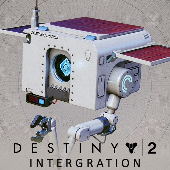 ArtStation - Destiny 2: Rover Ghost Shell (Integration)