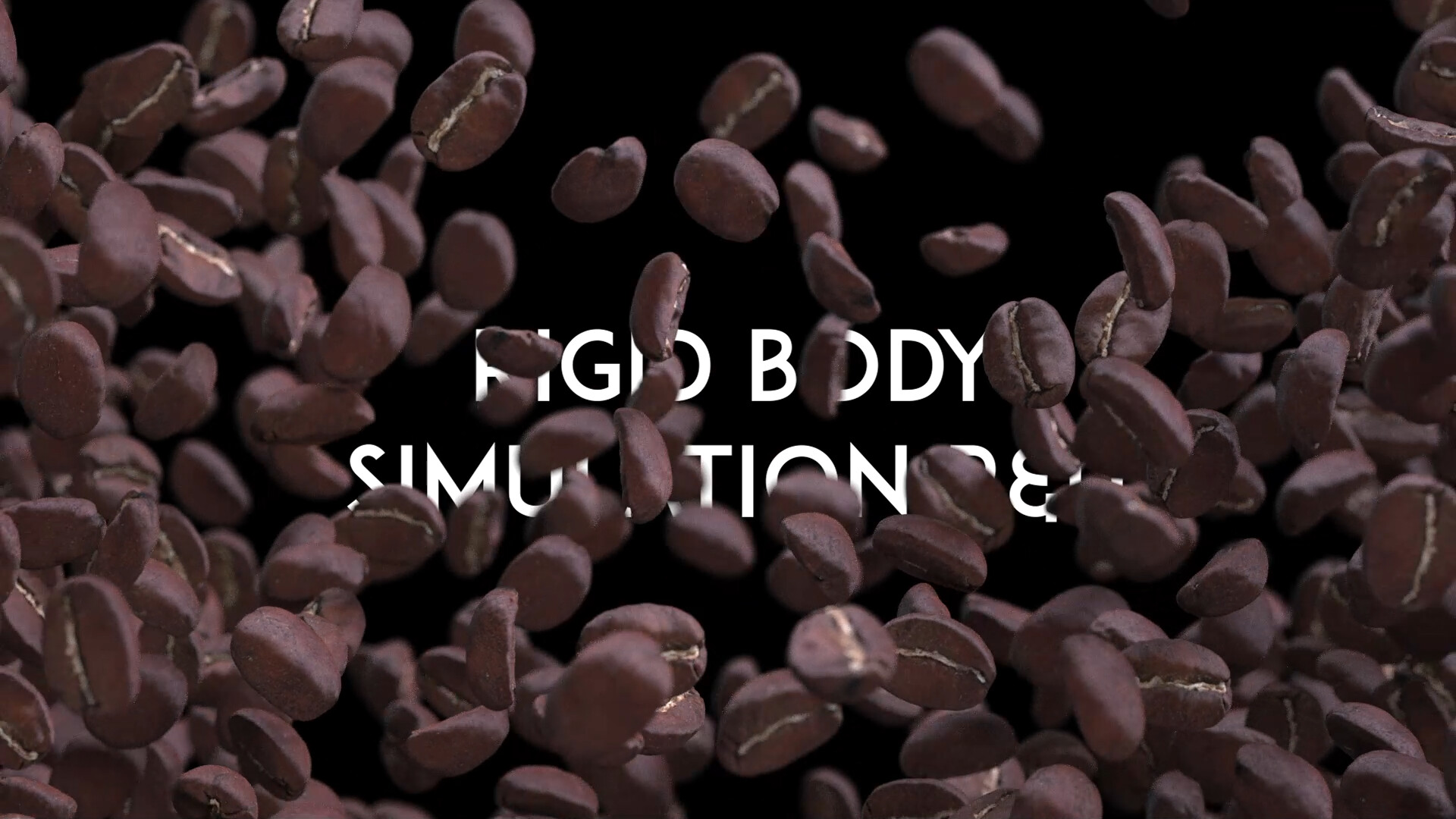 ArtStation - Coffee beans simulation