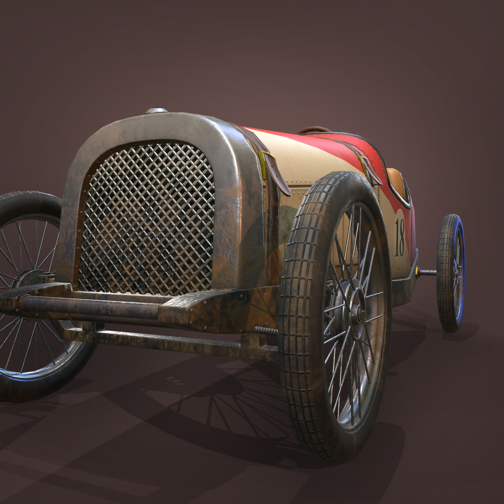 ArtStation - Vintage Kart (CycleKart)
