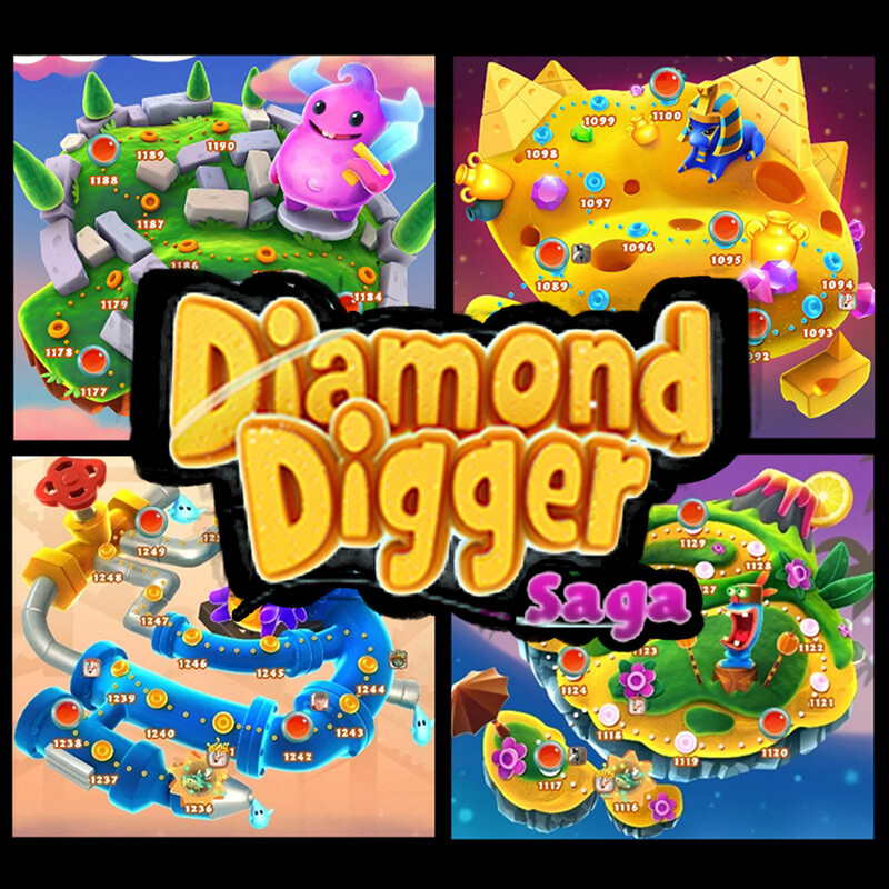 ArtStation - diamond digger saga