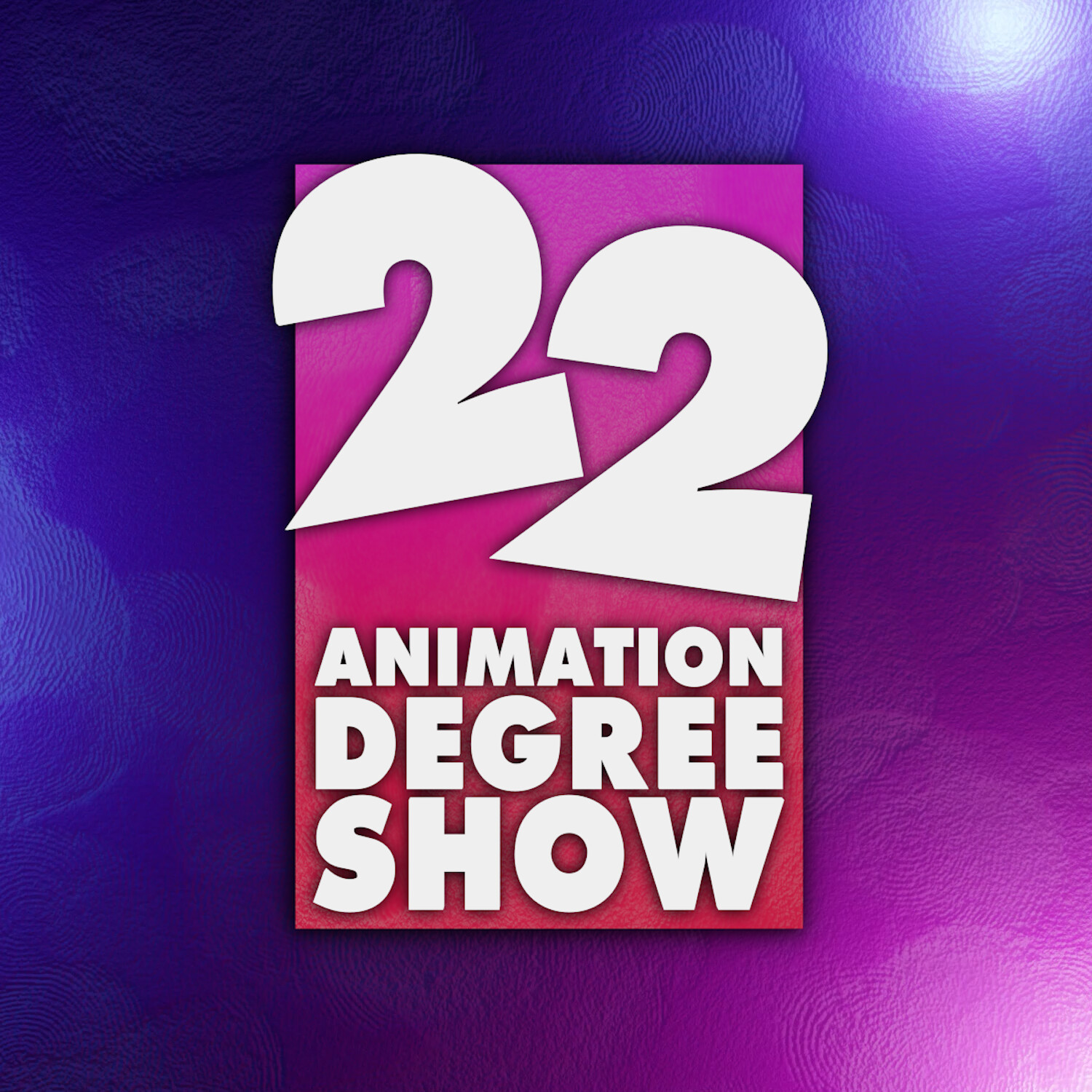 ArtStation - Ulster University 22 Animation Degree Show Branding