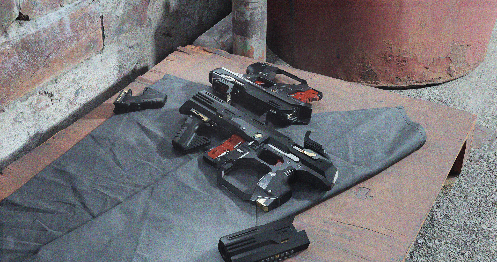 ArtStation - EMP Gun-Assault