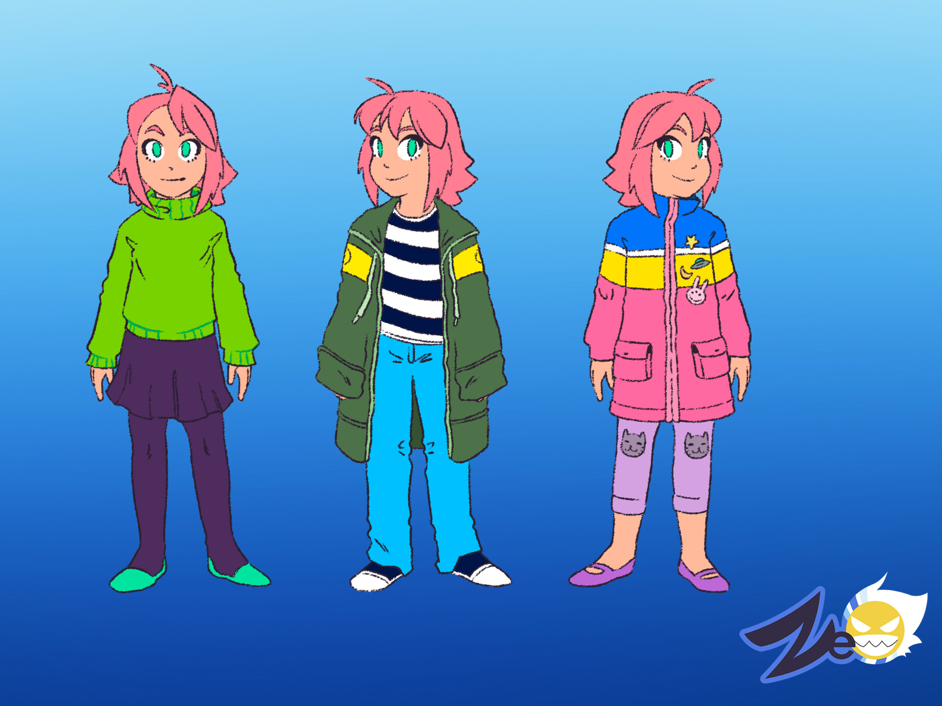 ArtStation - Amelia and Zeo