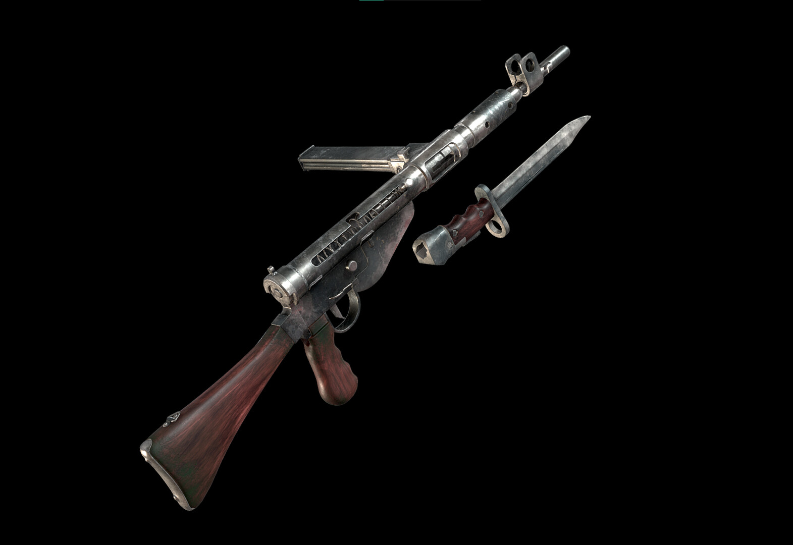 ArtStation - Sten Mk. V