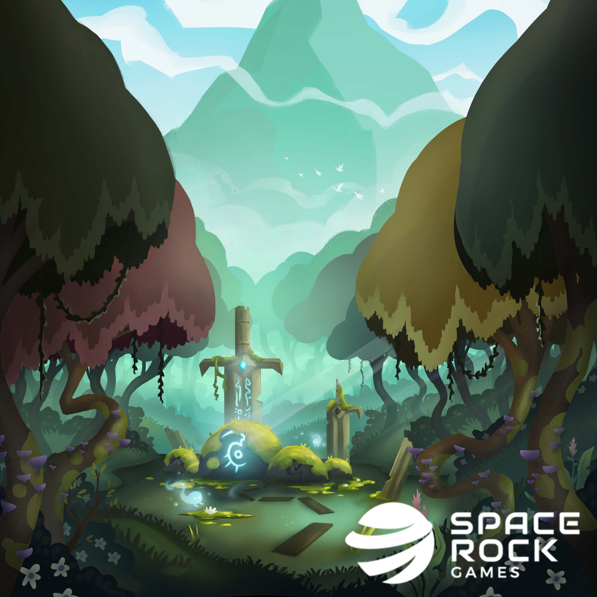 ArtStation - Landscape Design for Spacerock Games