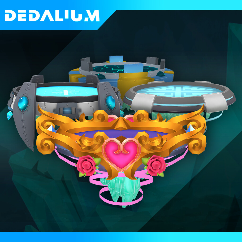 ArtStation - DEDALIUM - Platform Skins