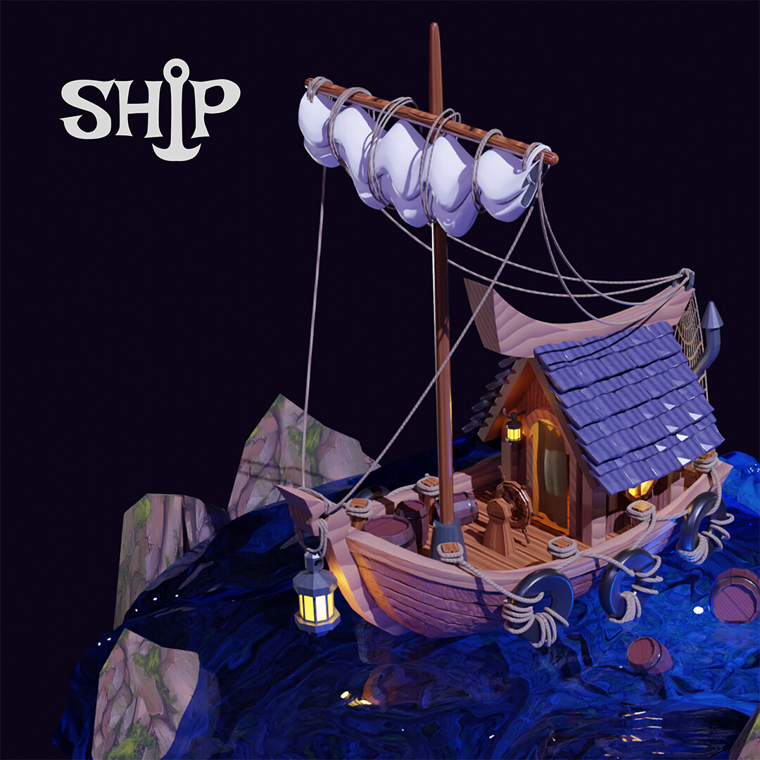 ArtStation - Small Ship