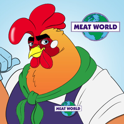 ArtStation - Meatworld Mascot Competition Entry: Chuck