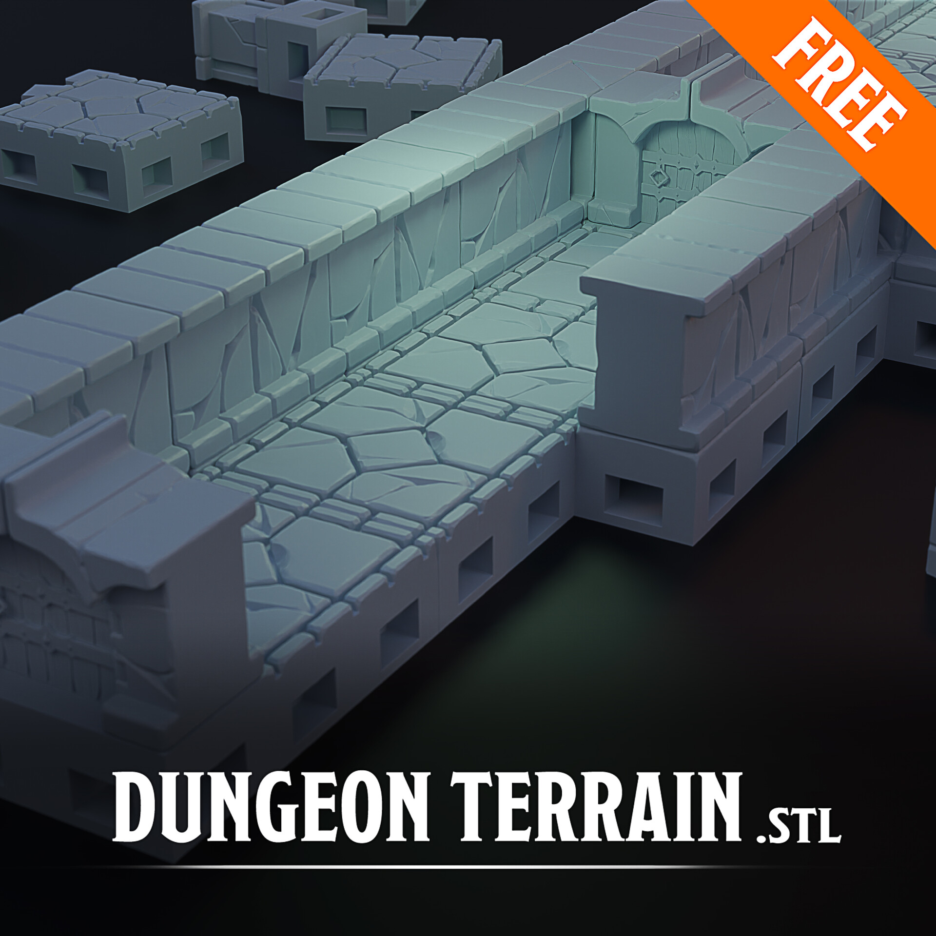 ArtStation - Dungeon Terrain Product