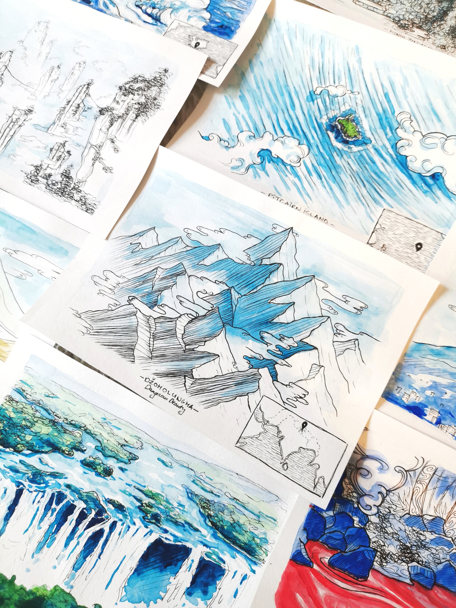 ArtStation - Dangerous Beautiful Places