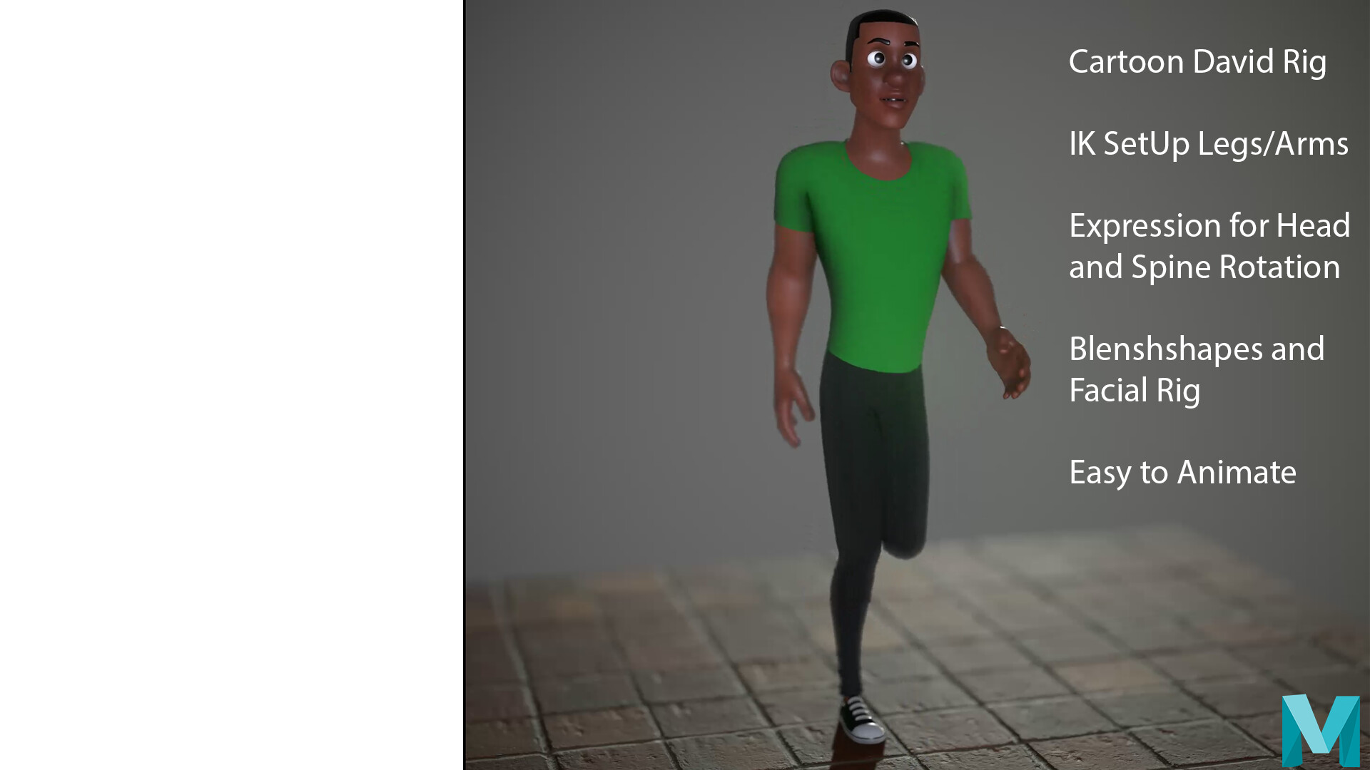 ArtStation - Cartoon Male Rig