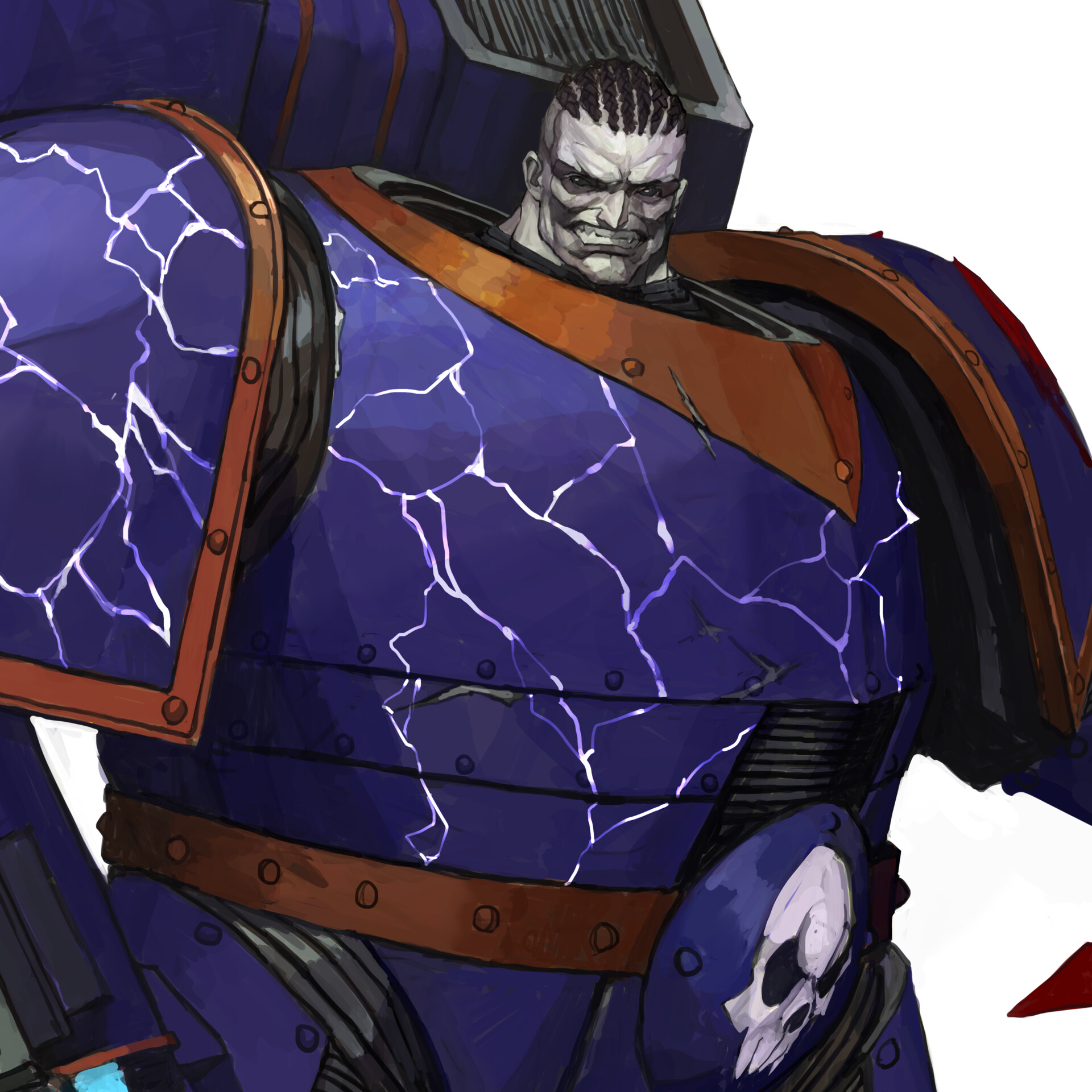 ArtStation - Night Lords Captain