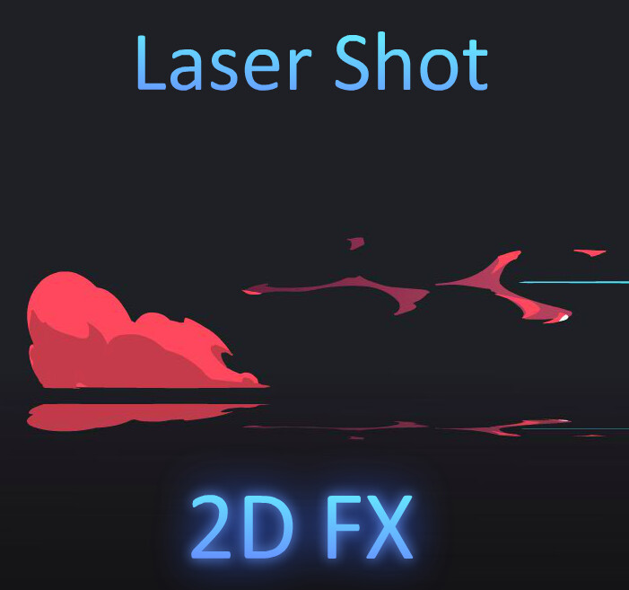 ArtStation - Blaster Shot 2D VFX Animation