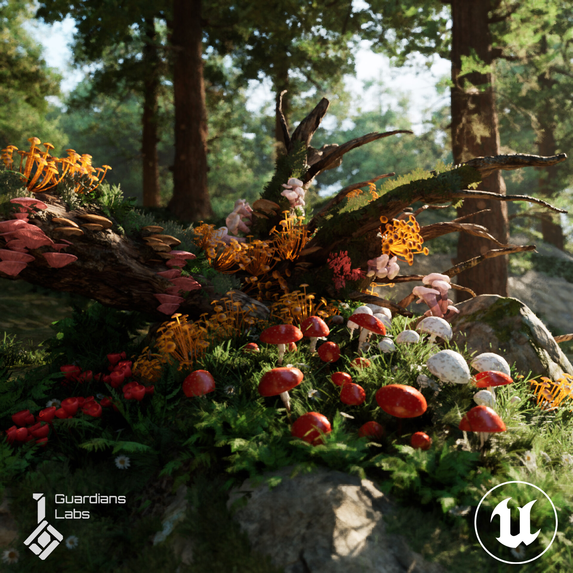 ArtStation - Amazing Fungi , Mushrooms in Unreal Engine 5