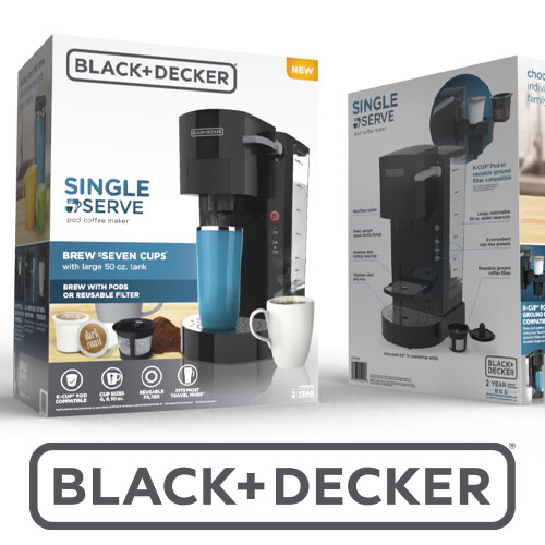 Cory Freeman - BLACK + DECKER - Coffee Series Package Designs
