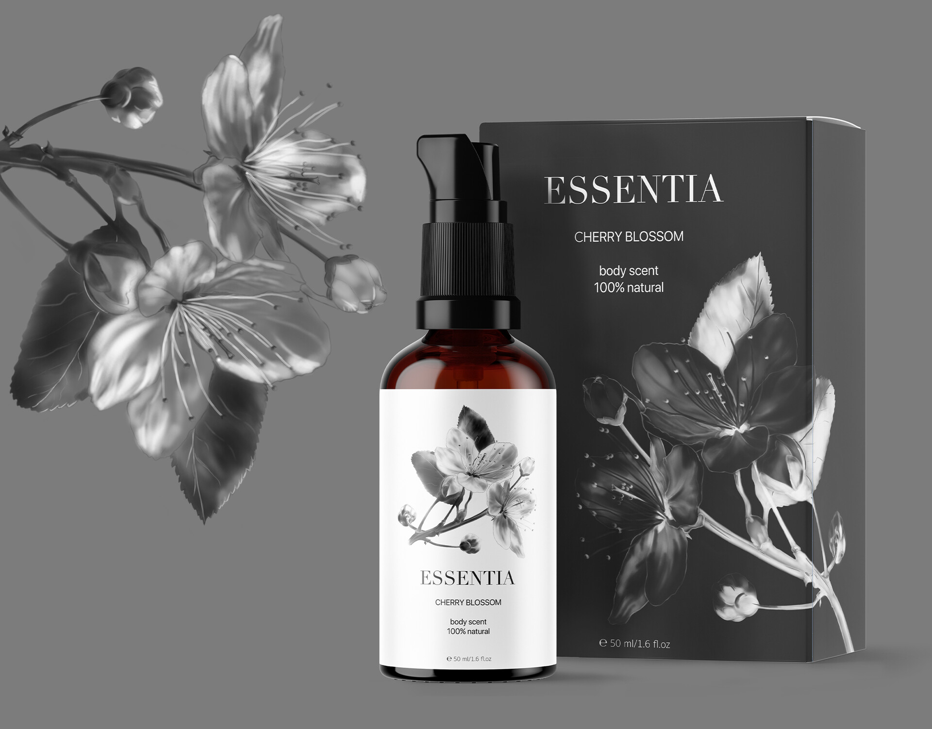ArtStation - ESSENTIA - Product/Packaging Design & Illustration