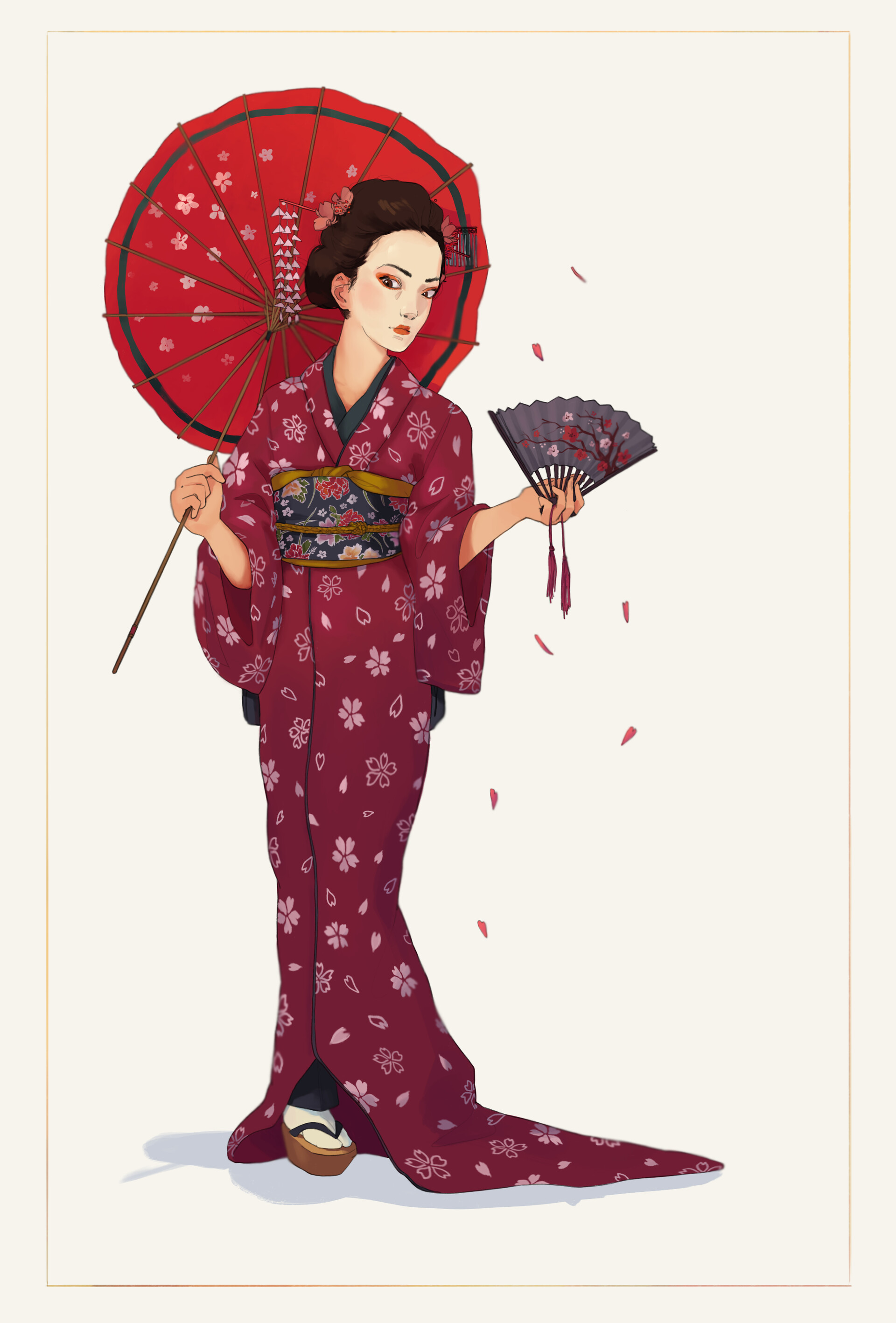 ArtStation - Feudal Japan Challenge, The Shogunate - Character Design