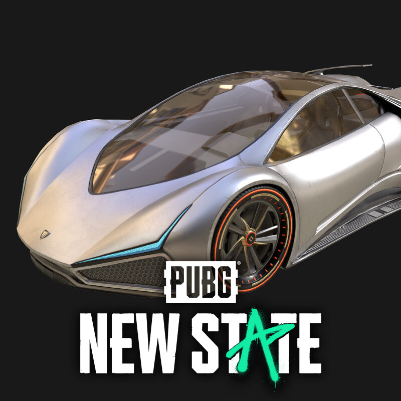 ArtStation - PUBG New State - Super Car