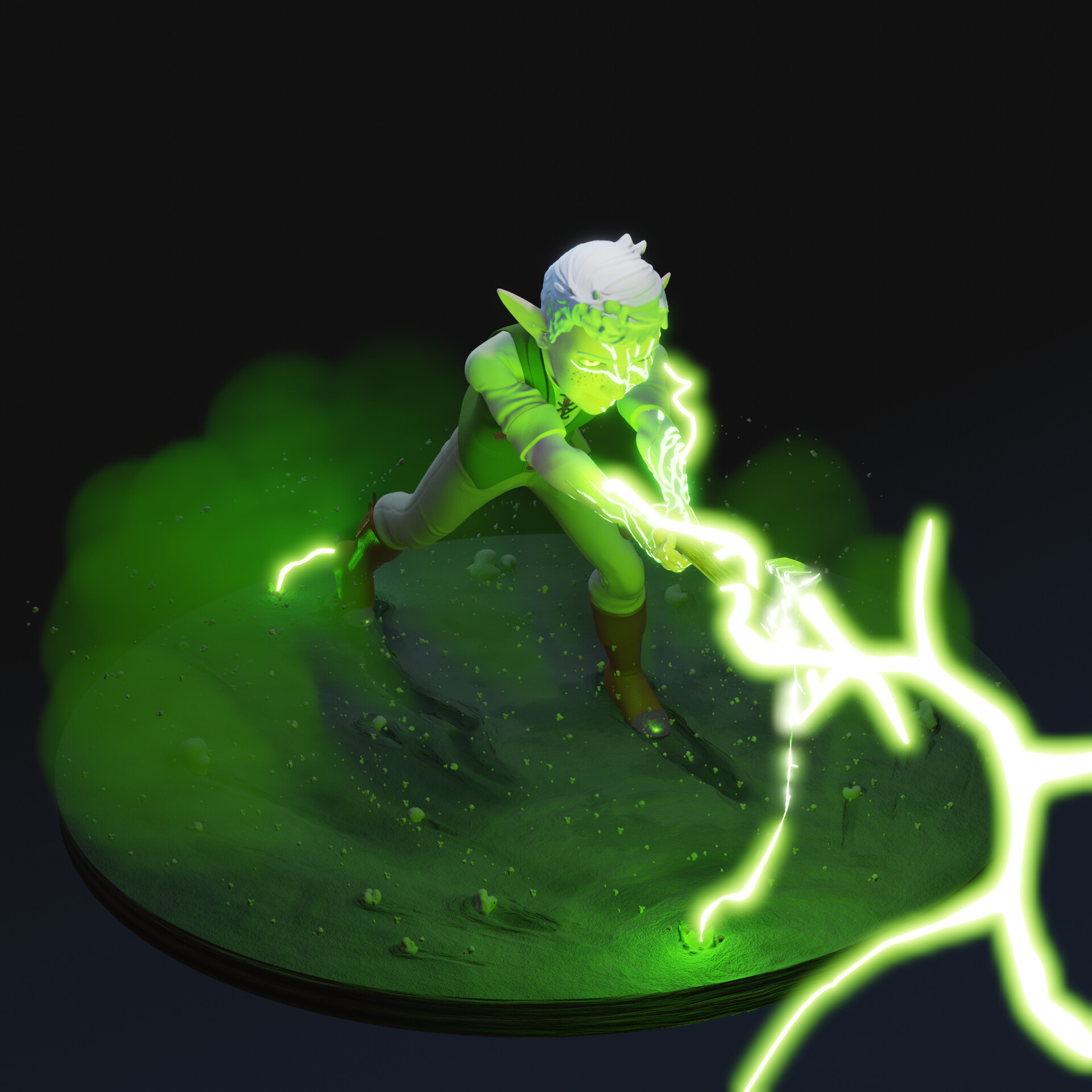 ArtStation - Ronlen Lastthread: Wild Magic Sorcerer