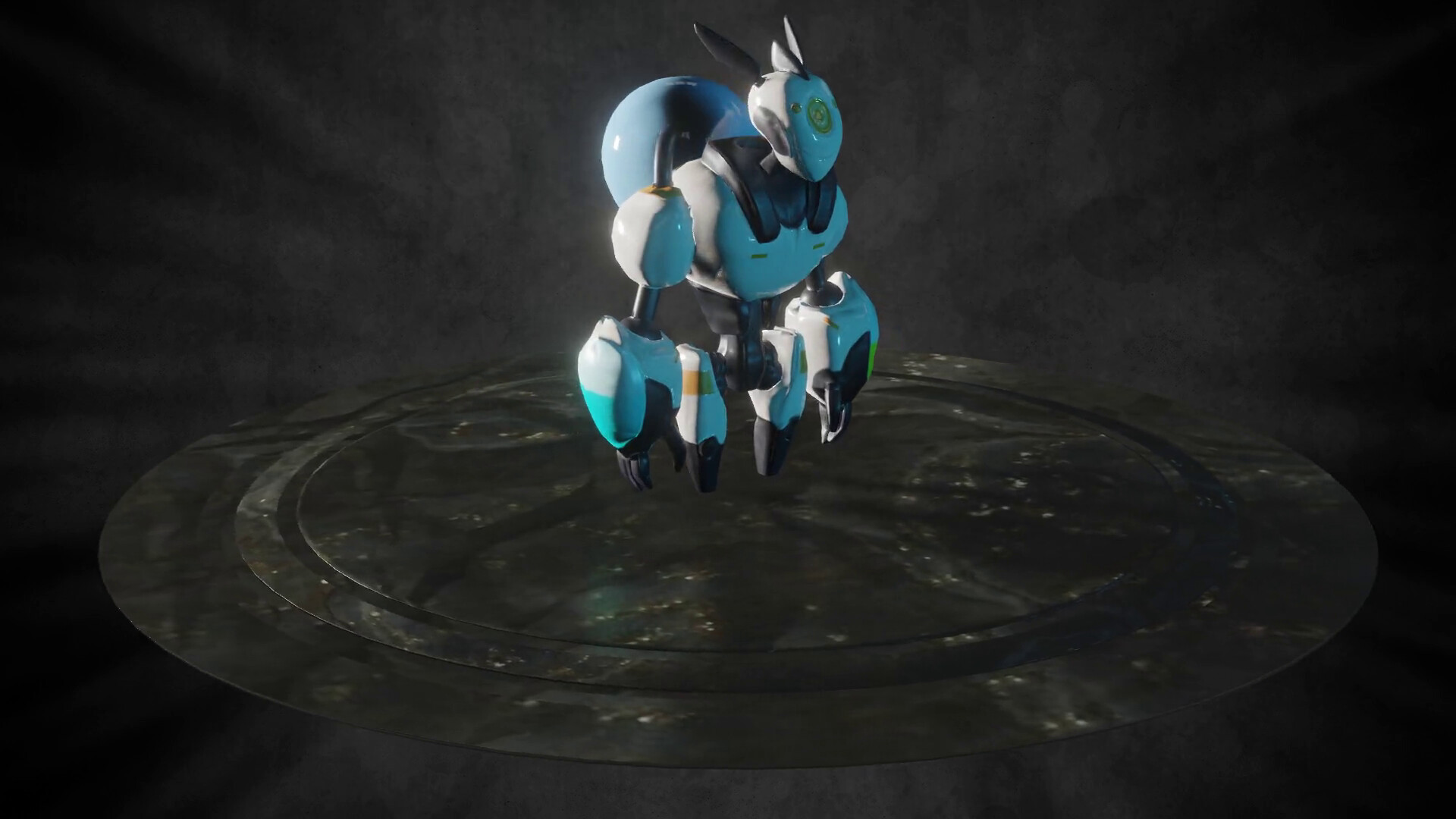 ArtStation - 3D Alien Robot Enemy