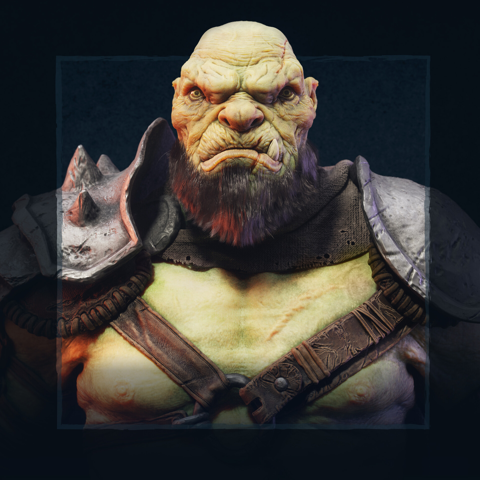 ArtStation - Old warrior