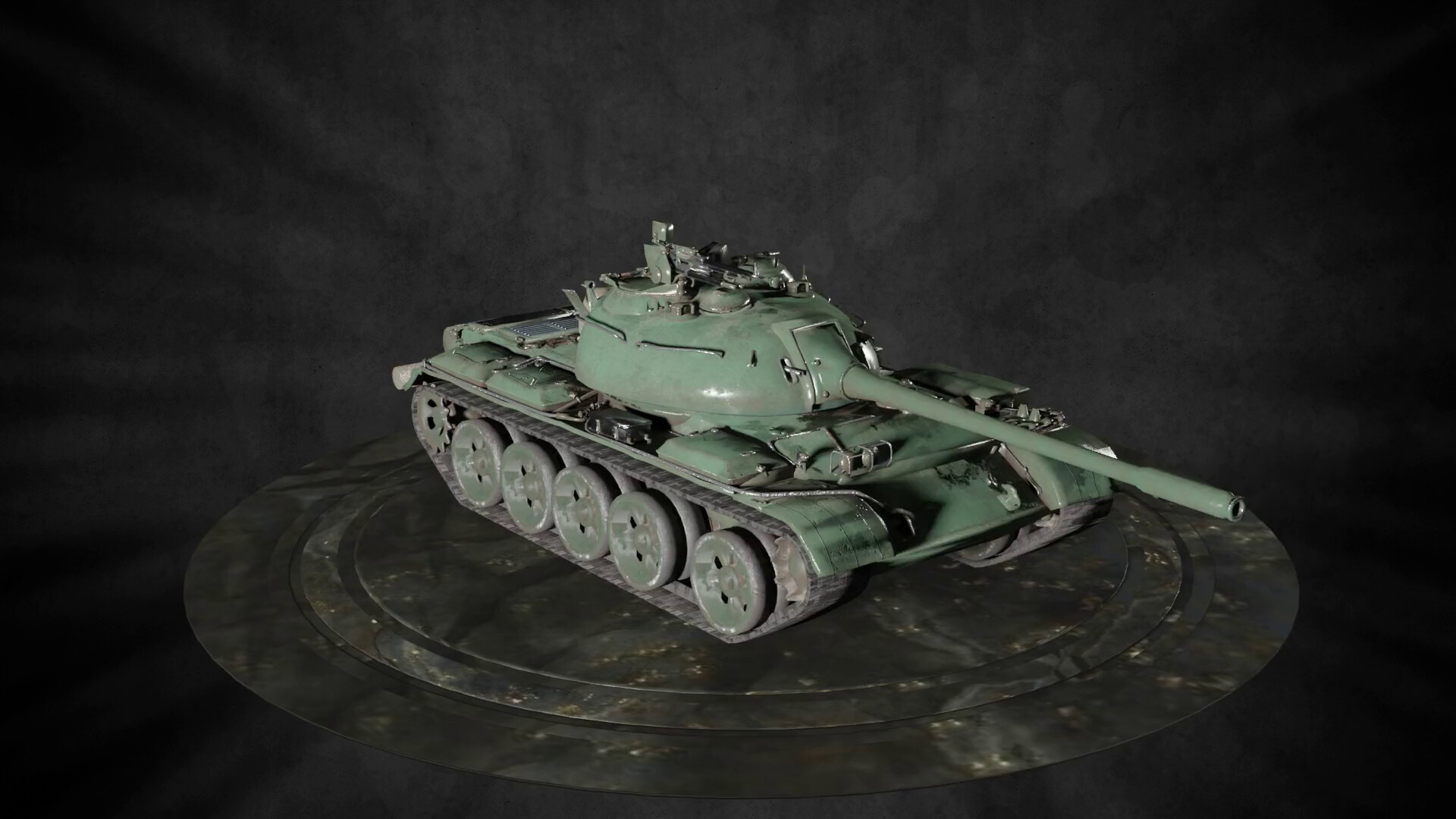 ArtStation - 3D Army Tank Model