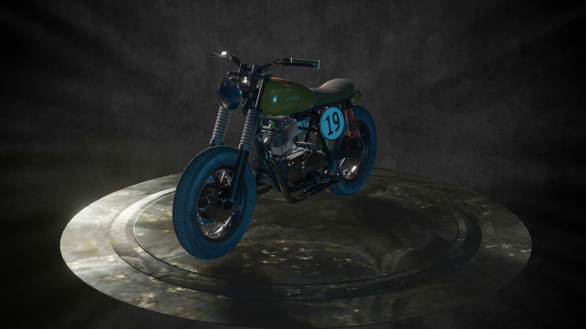 ArtStation - 3D Bullet Bike Model