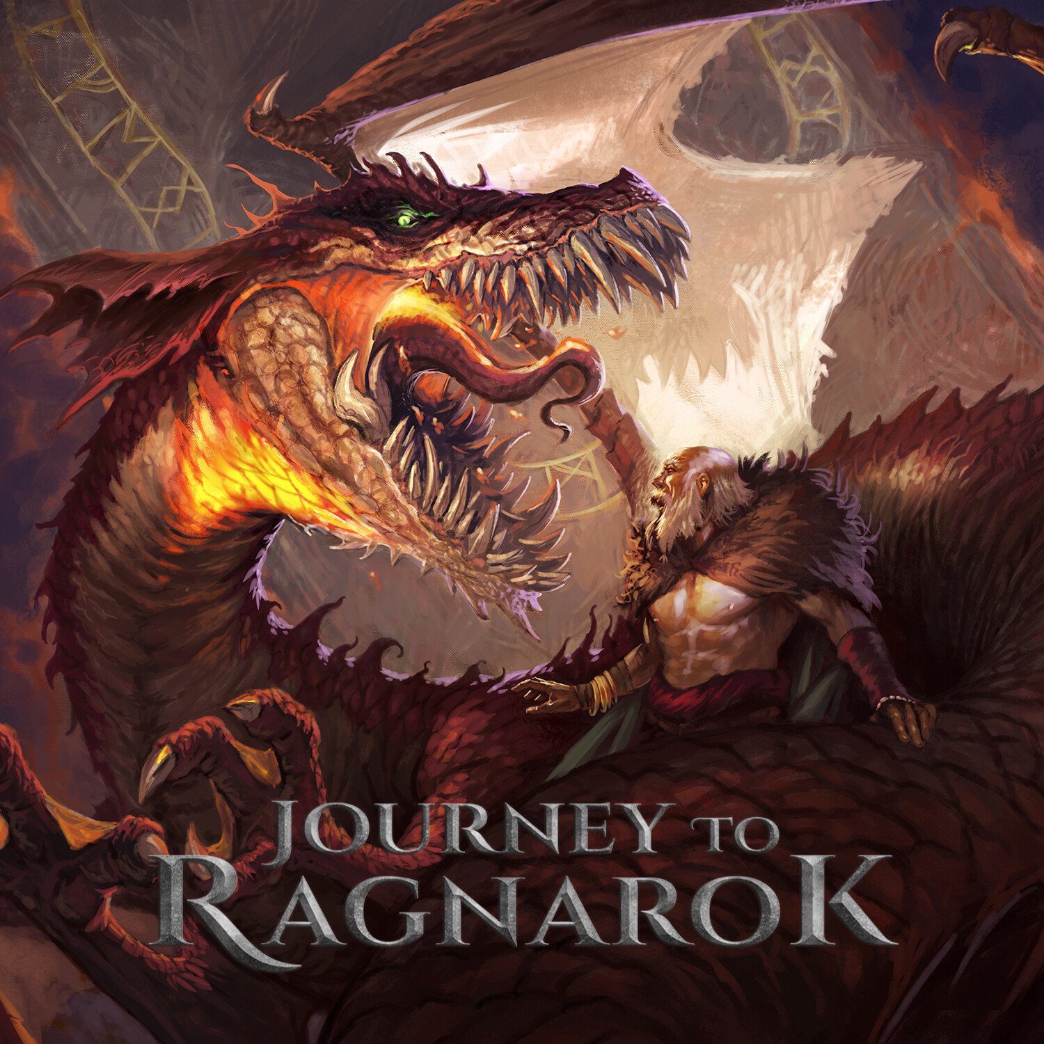 ArtStation - Cover art for Journey to Ragnarok - Adventures Book, Mana ...