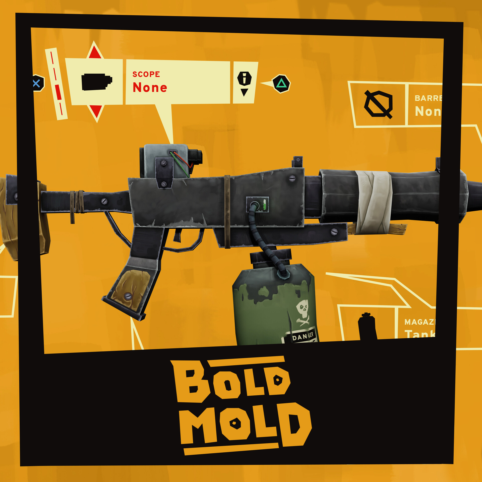 ArtStation - Bold Mold - Personal UI Project