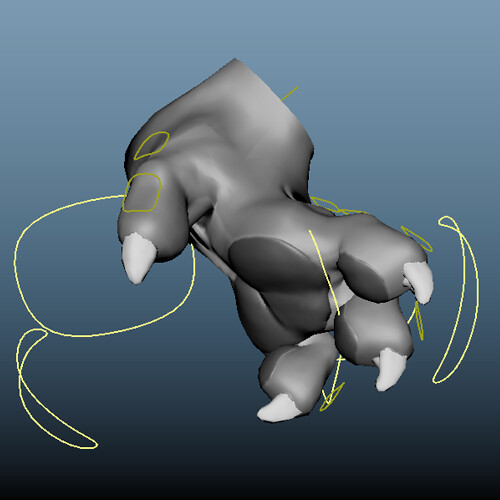 ArtStation - Paw Rig Study