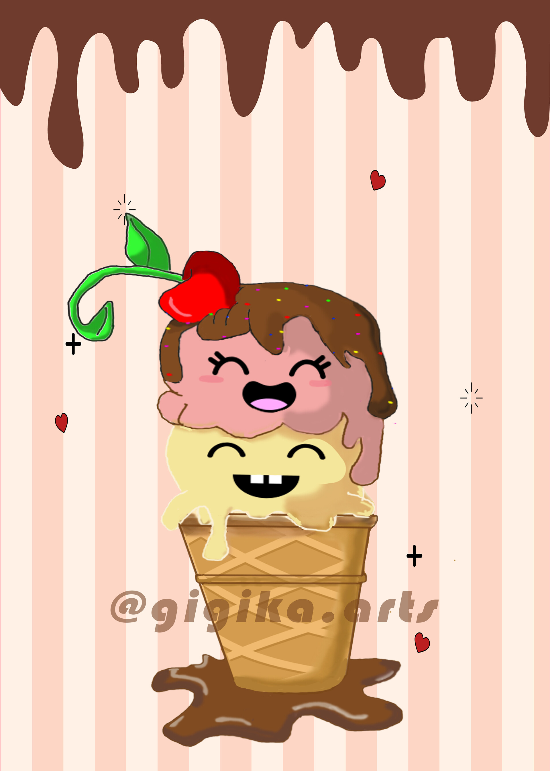 ArtStation - Animated Ice cream