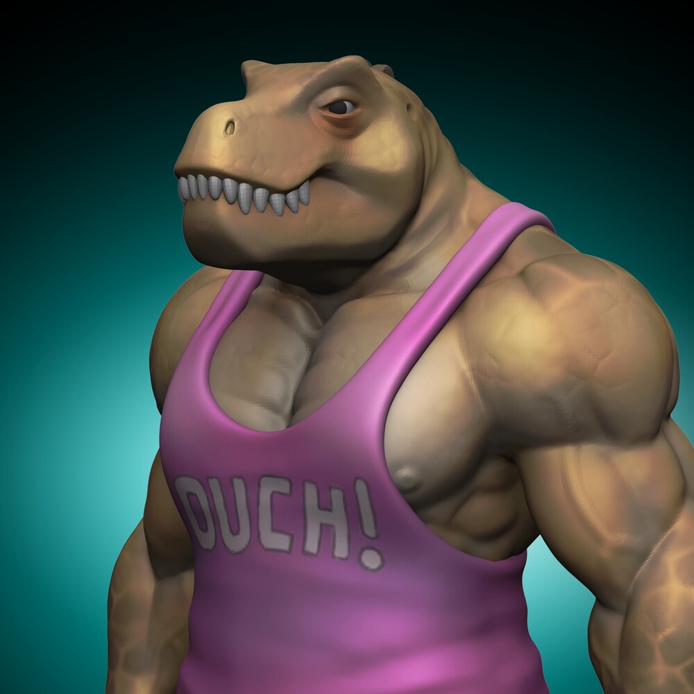 ArtStation - Chadosaurus rex