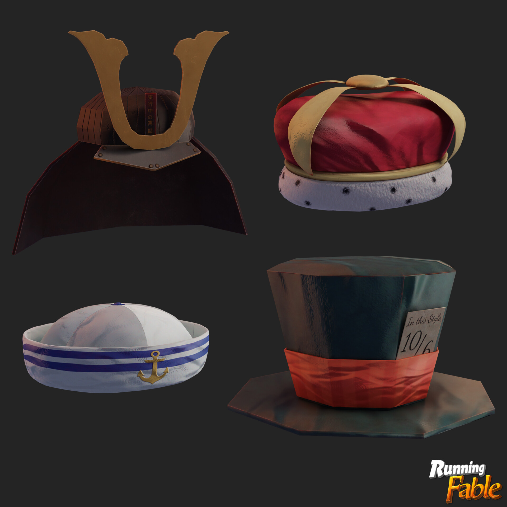 ArtStation - Hats - Running Fable