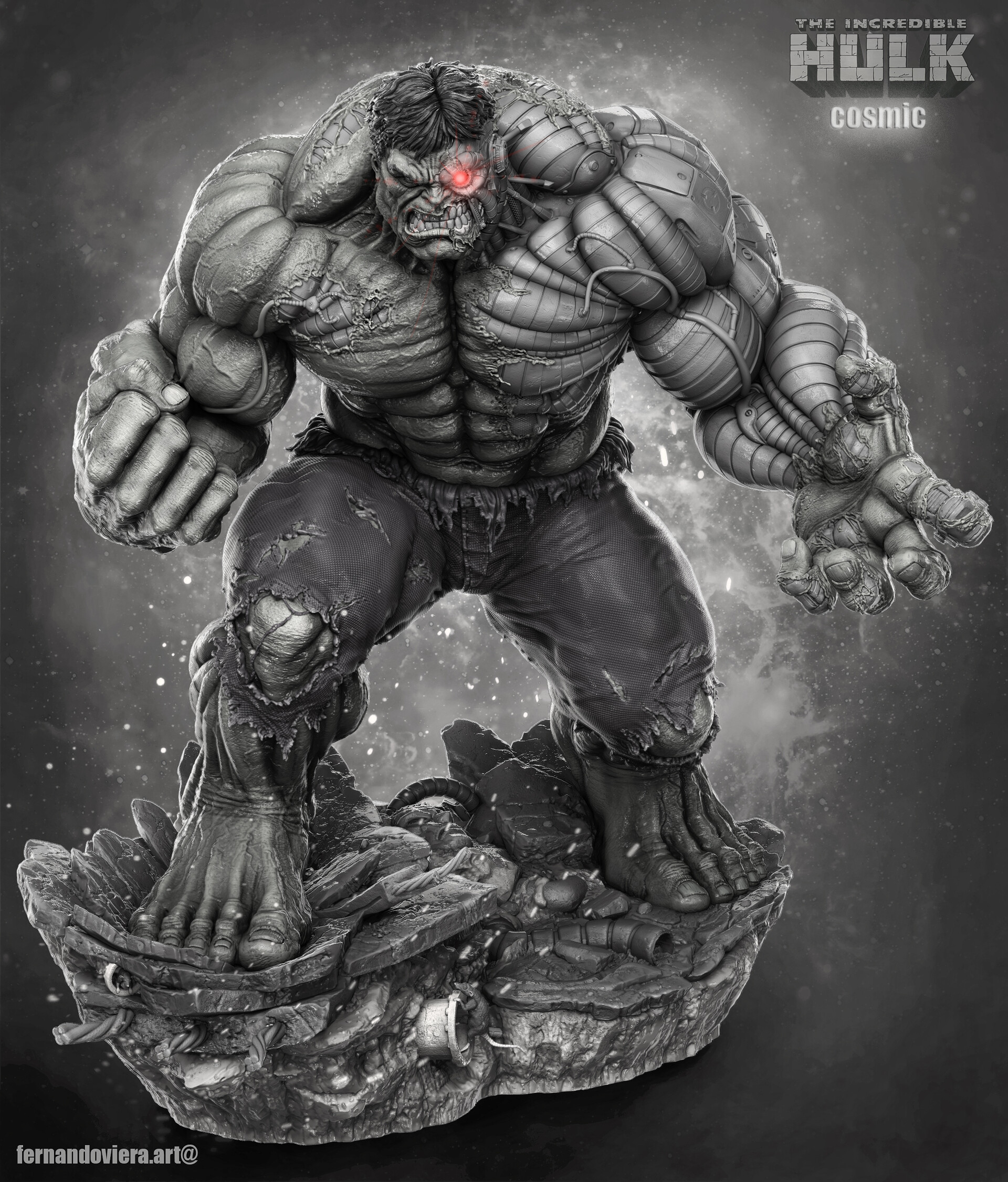 ArtStation - Cosmic Hulk