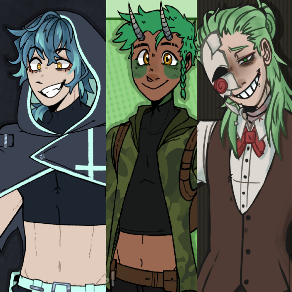 ArtStation - 2D Character Design - My Hero Academia Characters