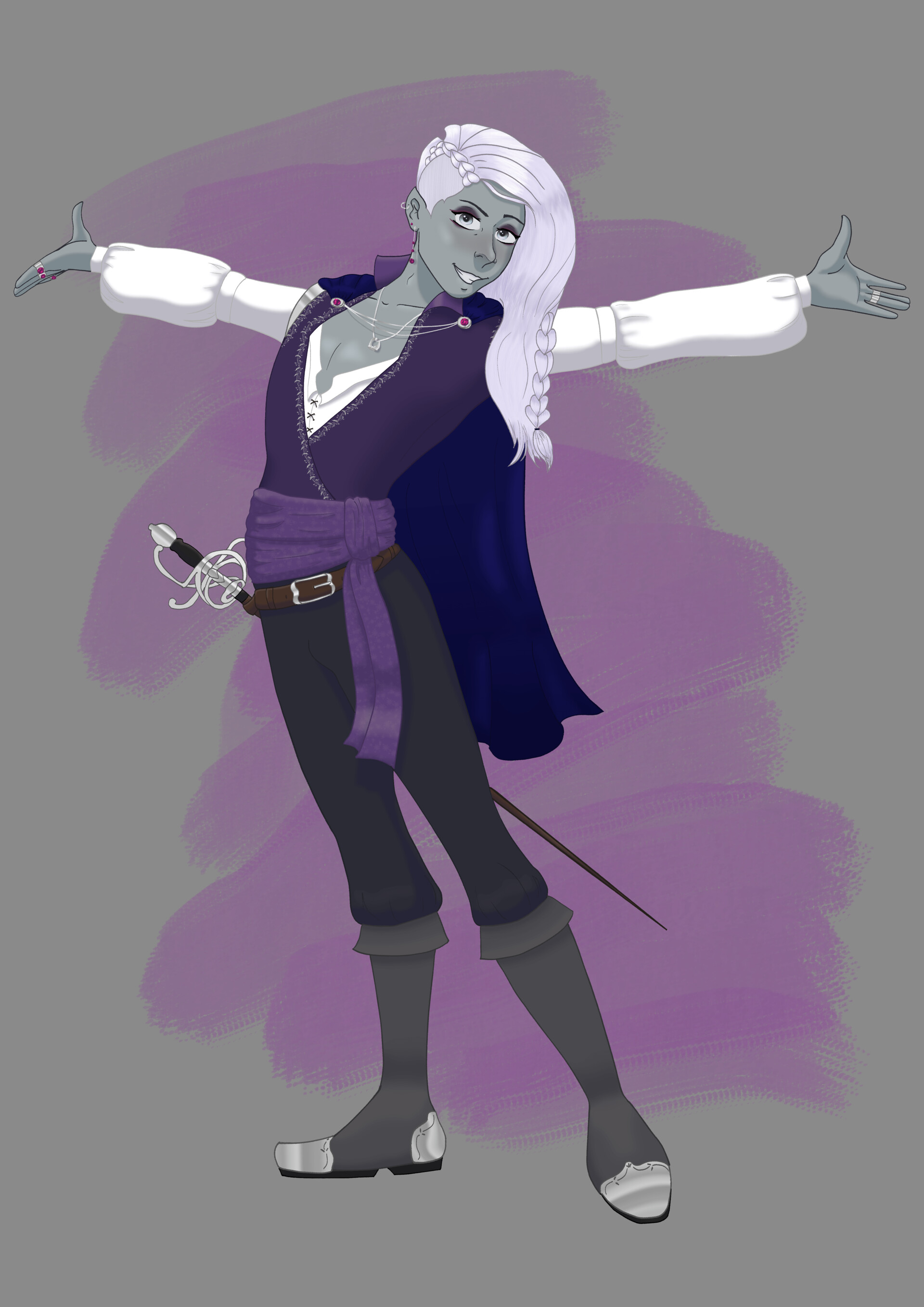 ArtStation - D&D Character 'Jace Bain'