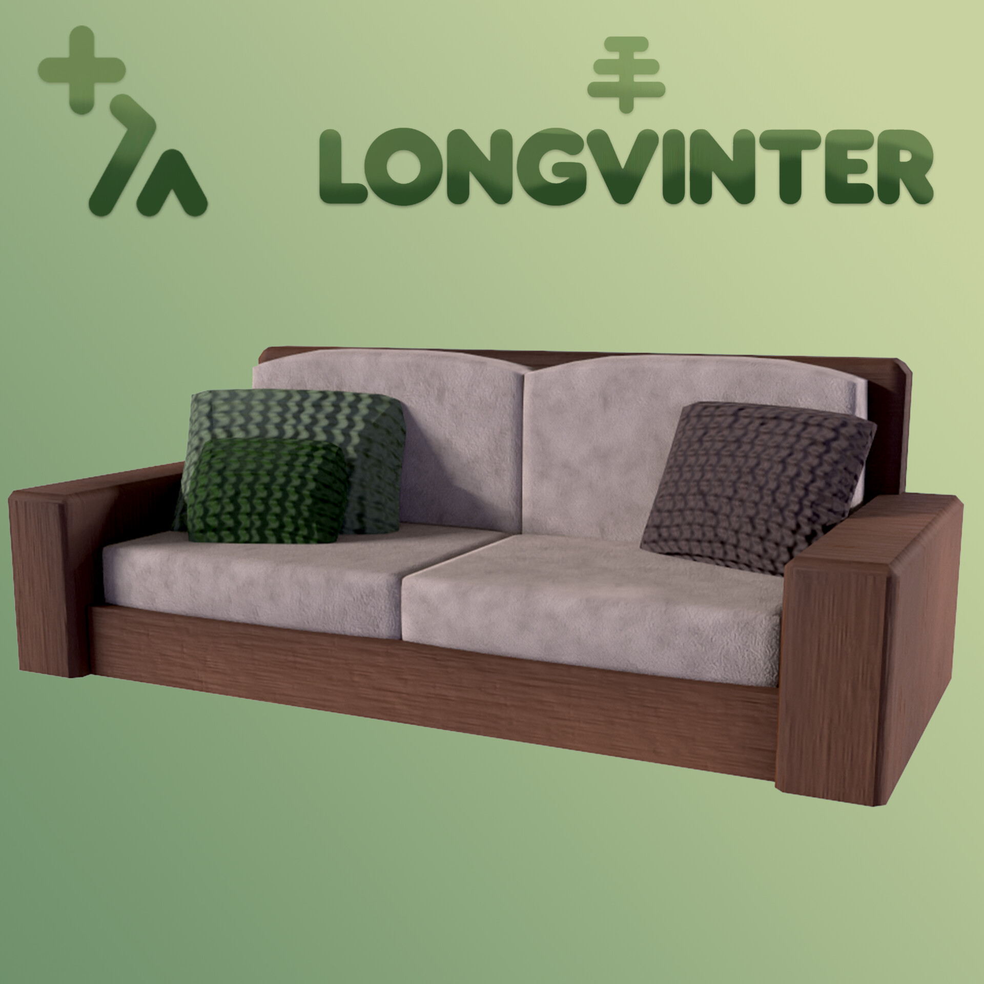 ArtStation - Longvinter Couch Asset