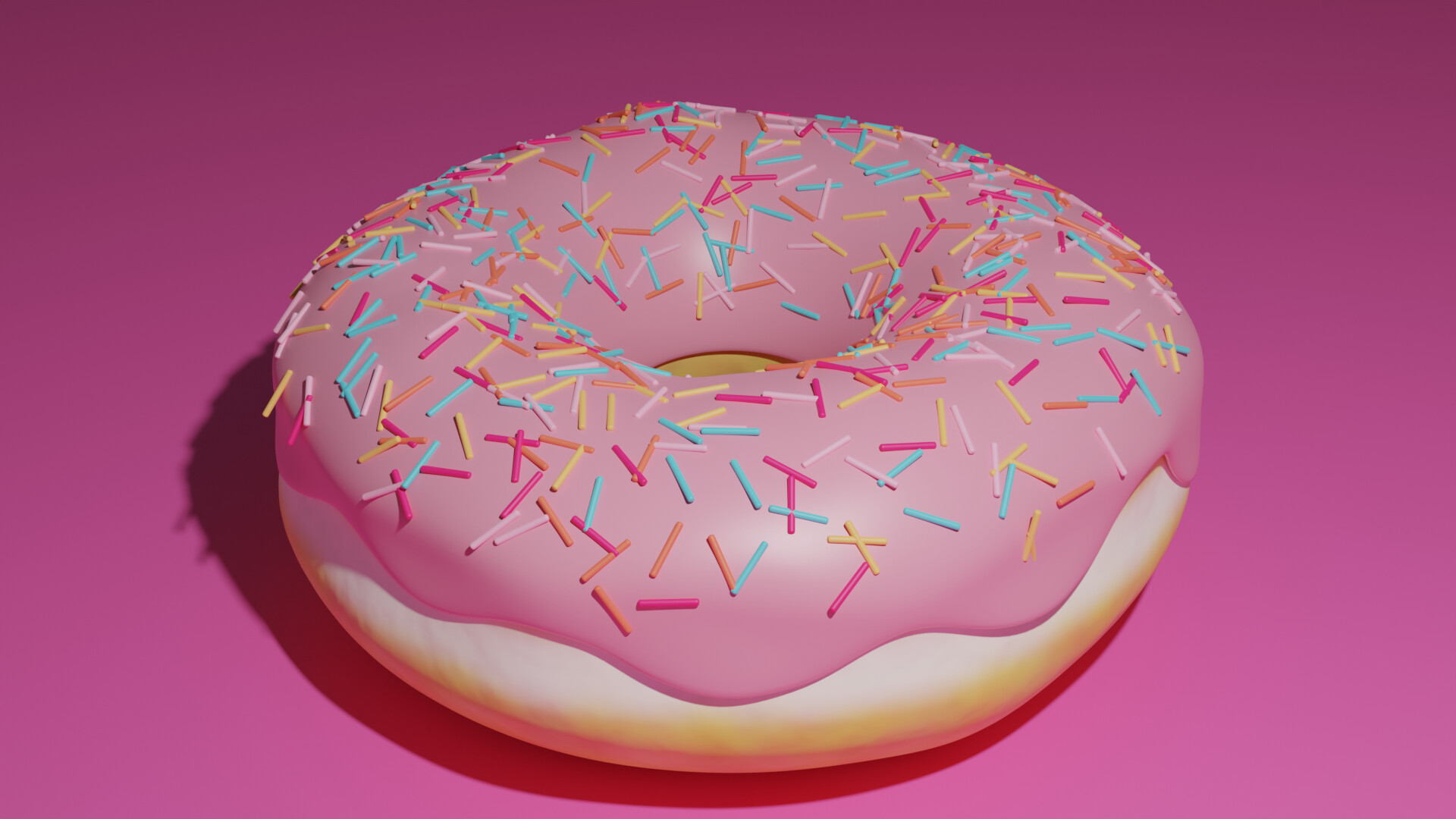 ArtStation - Pink Donut