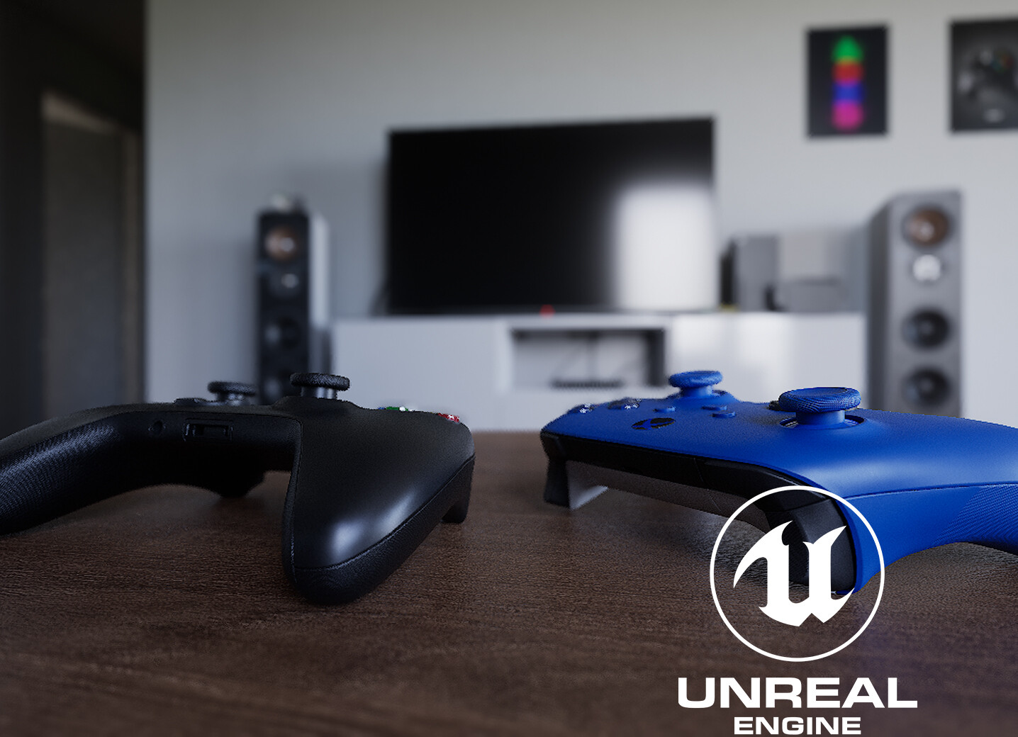 ArtStation - Living / Gaming Room Assets