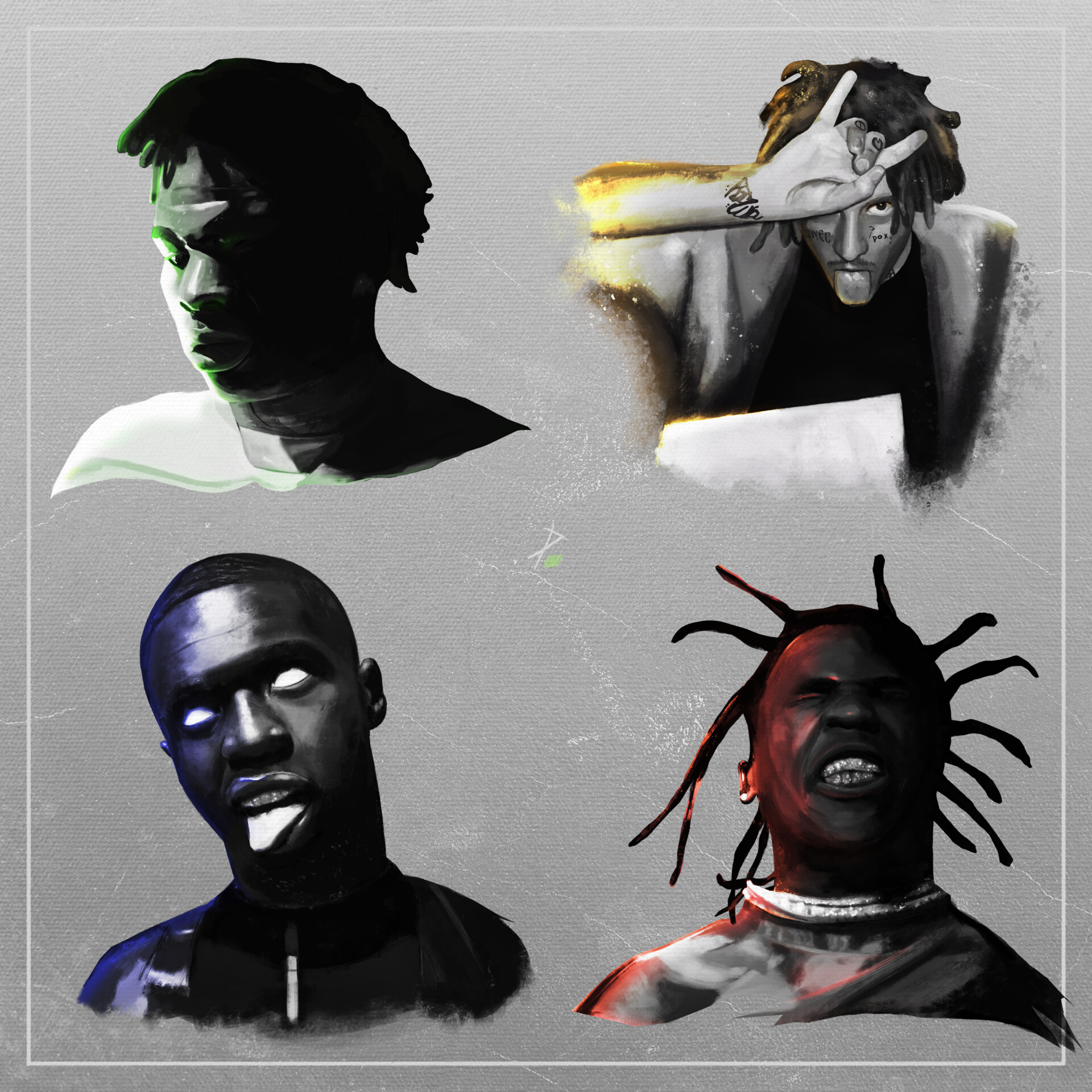 ArtStation - GRAYSCALE STUDIES