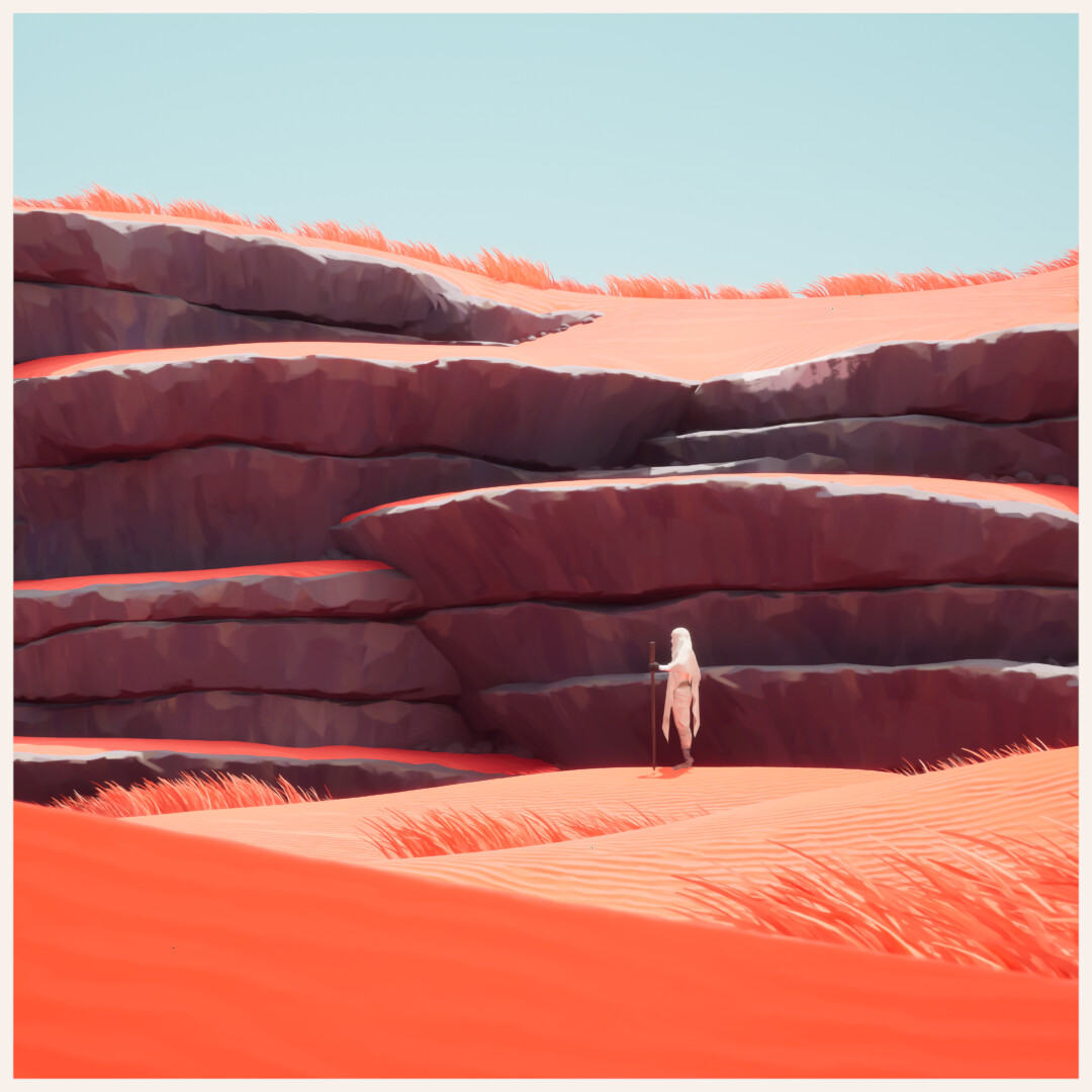 ArtStation - Desert Cliffs - UE5