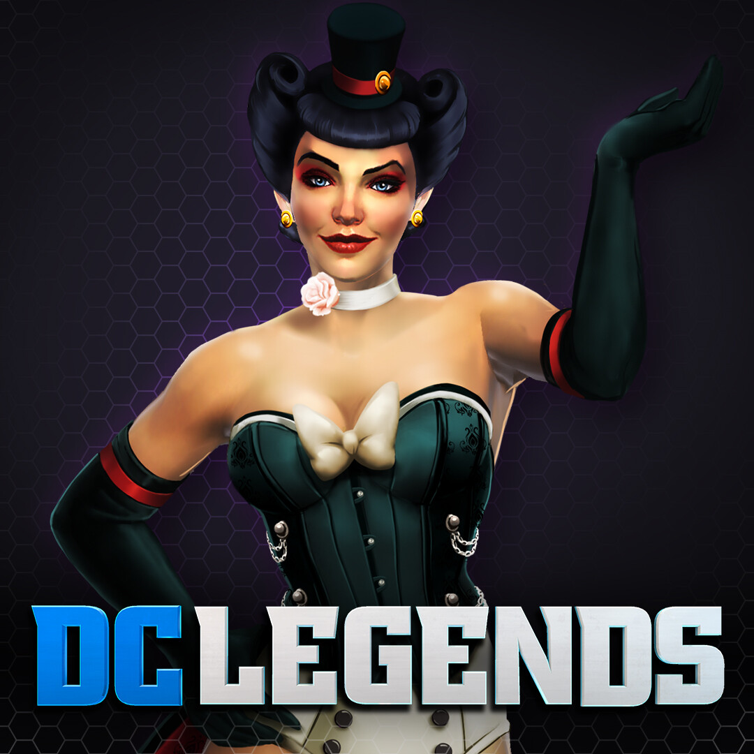 ArtStation - DC Legends - Zatanna Bombshells Skin Concept