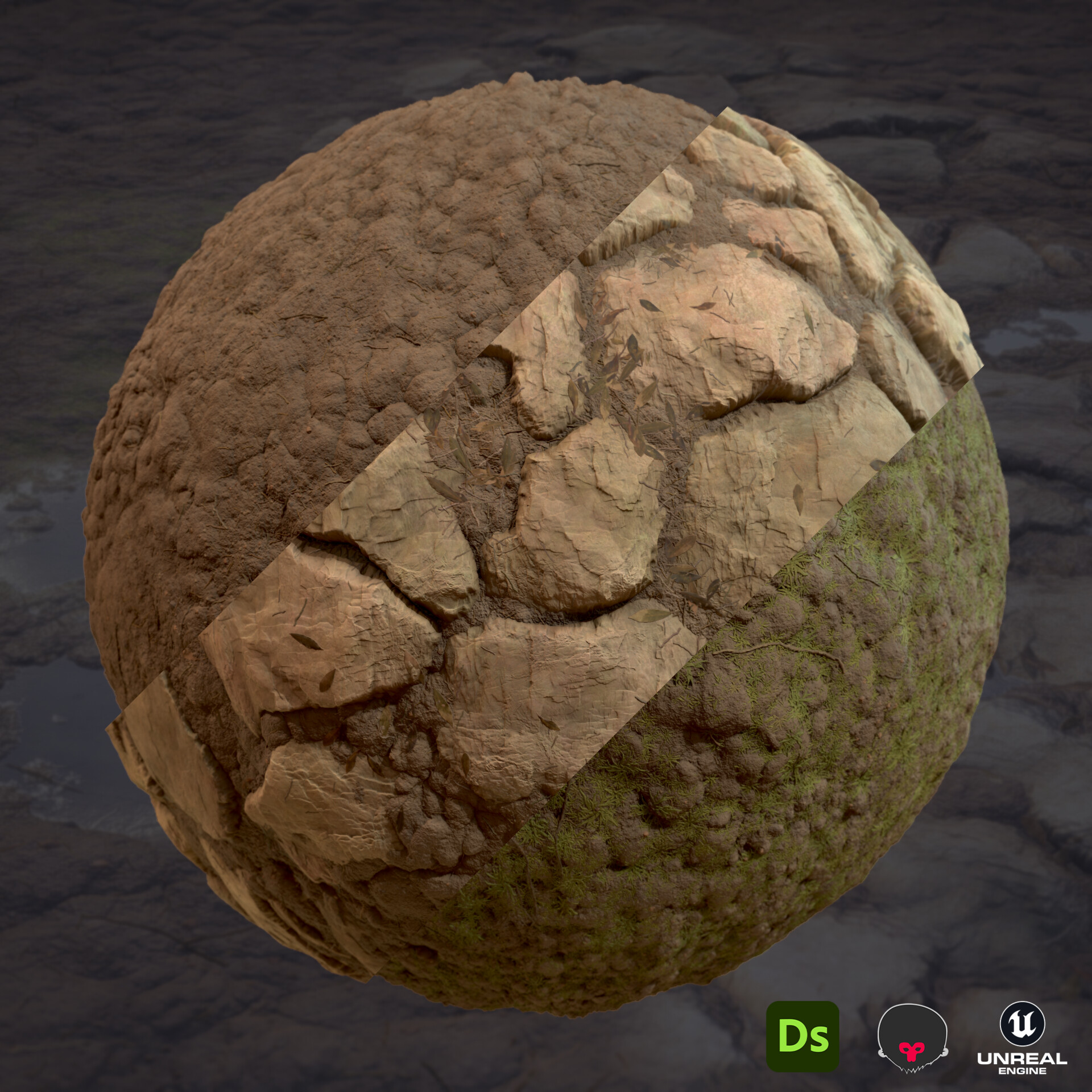 ArtStation - Ground Material