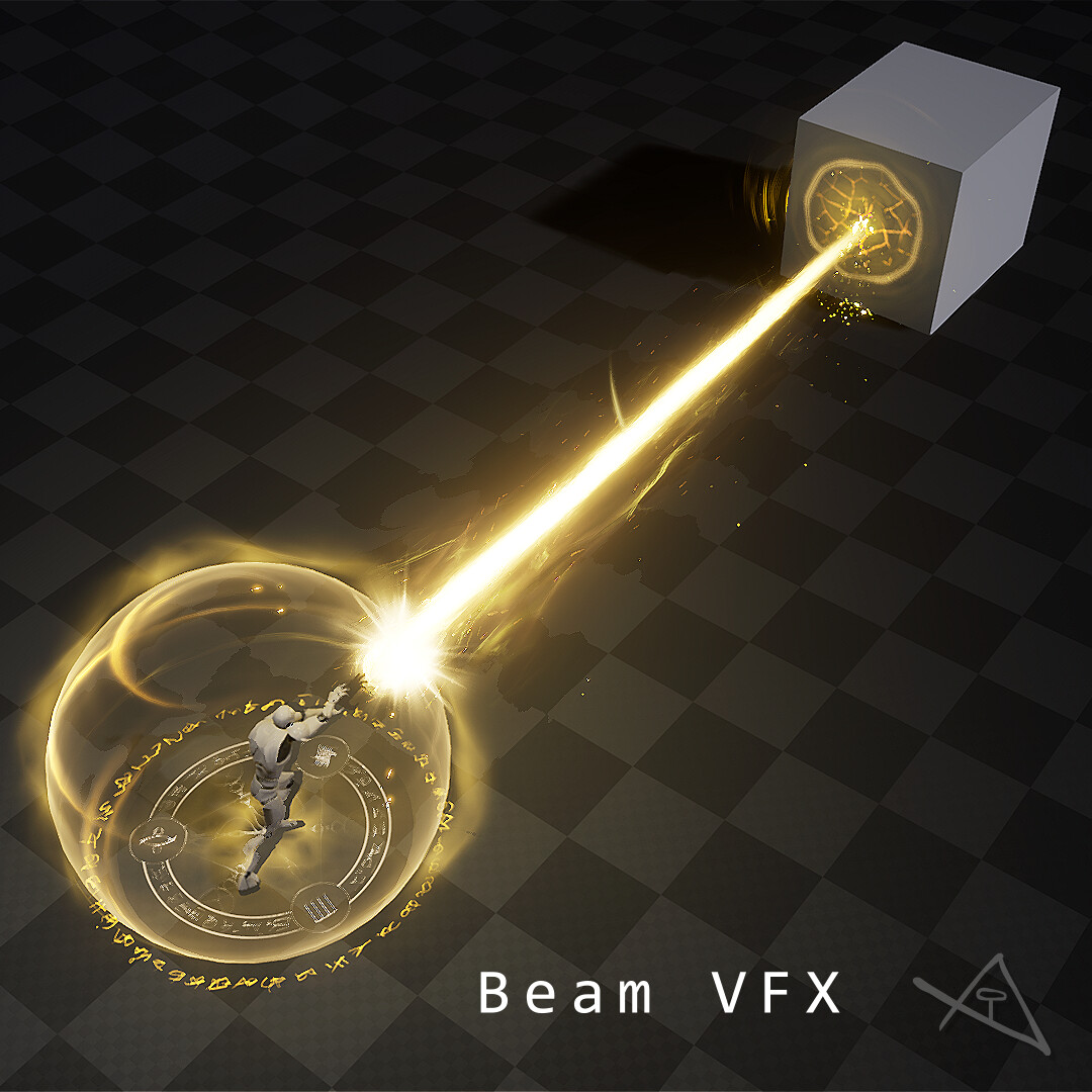 ArtStation - Magic beam VFX