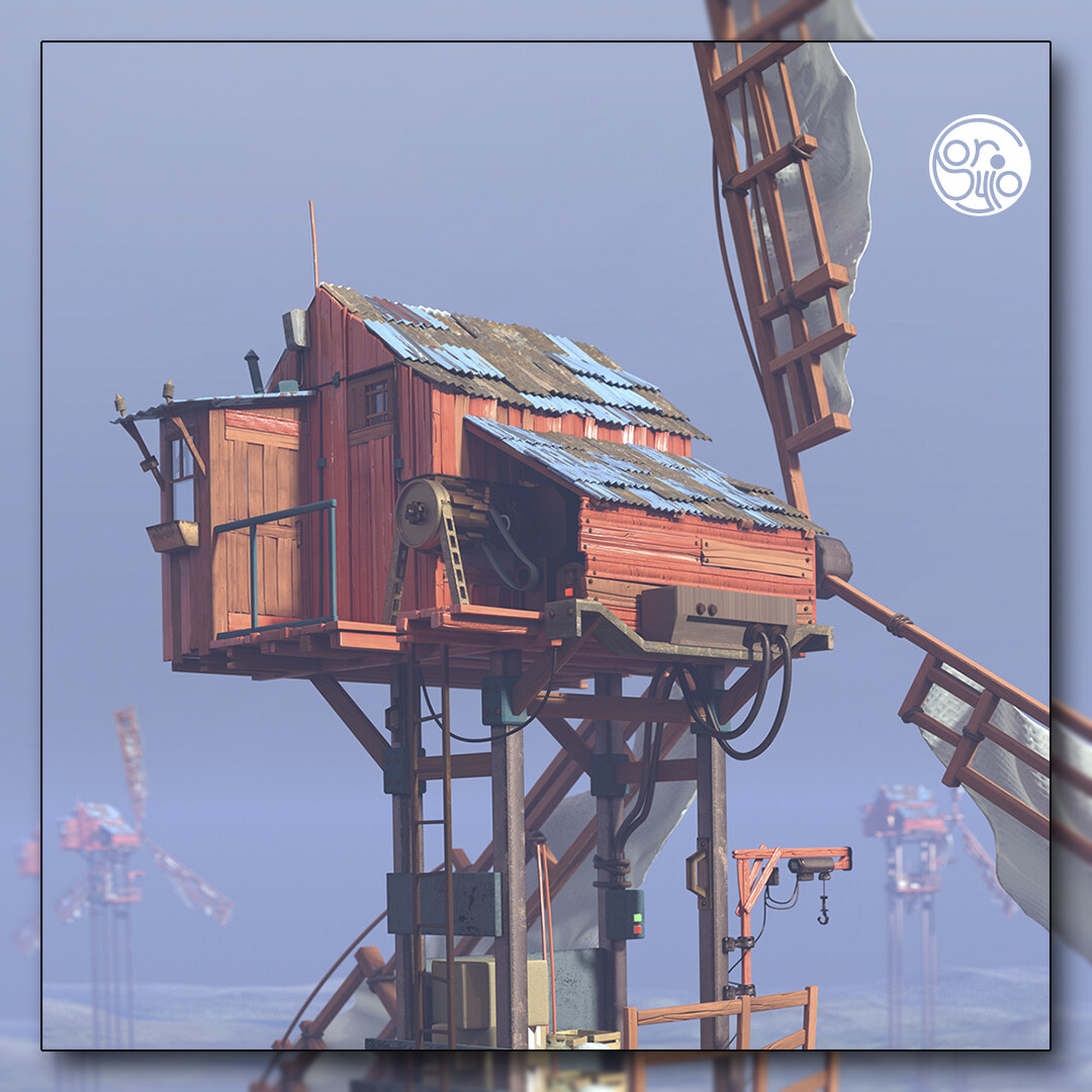 ArtStation - The Mill House