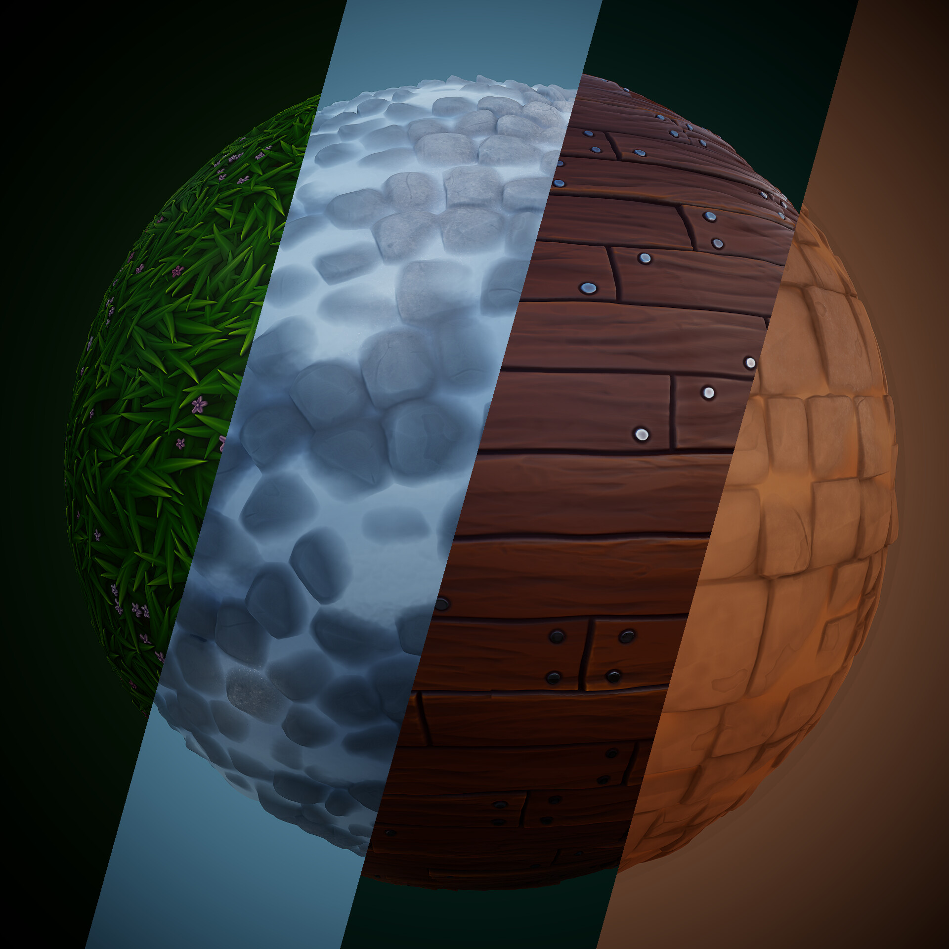 ArtStation - Stylized Material Exercise