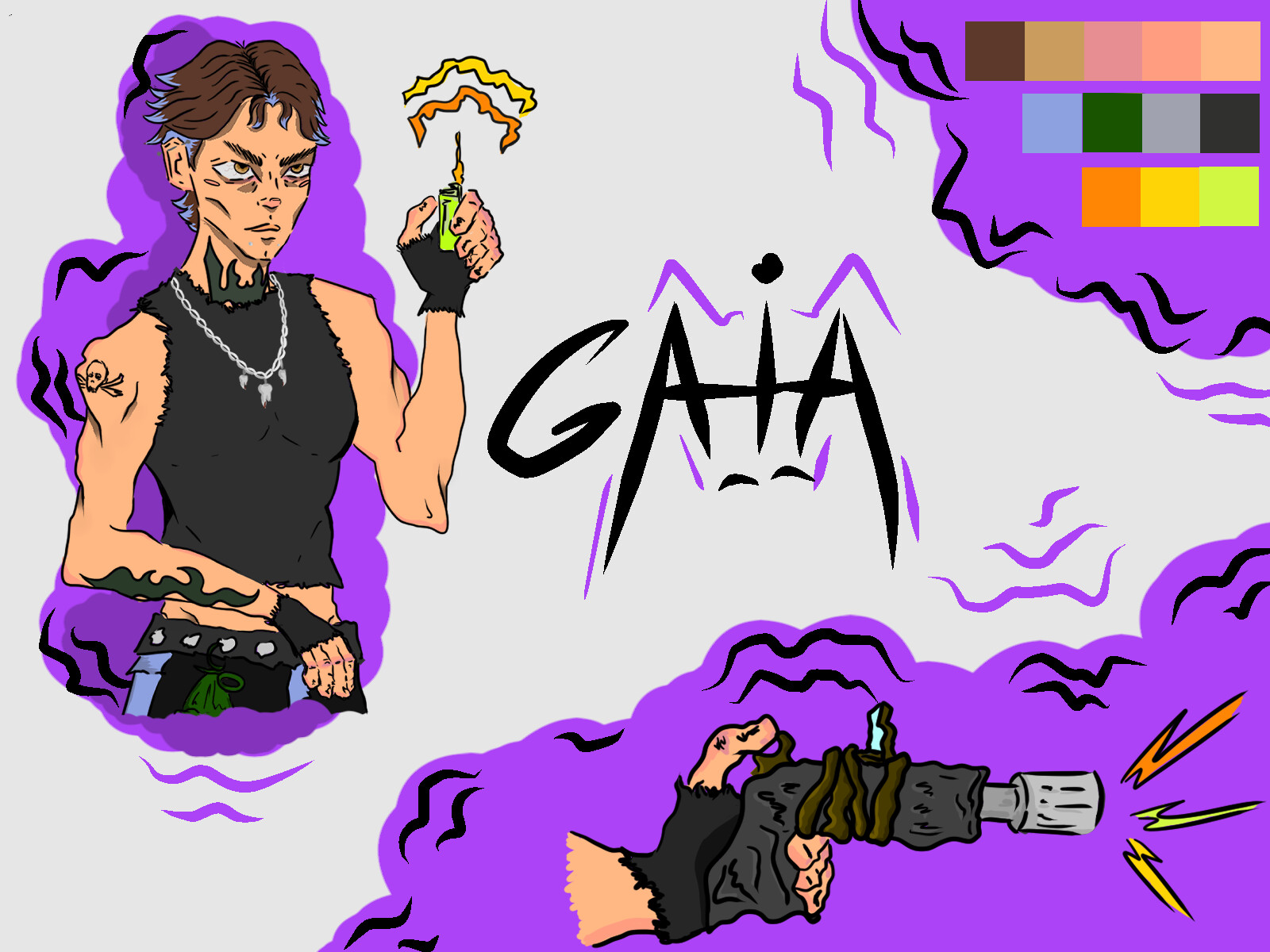 ArtStation - Character Design: GAIA
