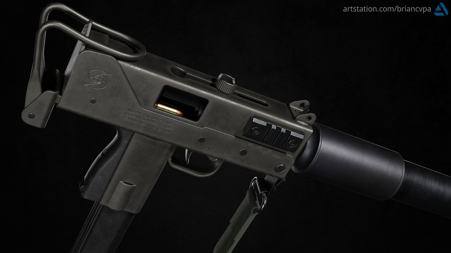 ArtStation - Ingram MAC-10